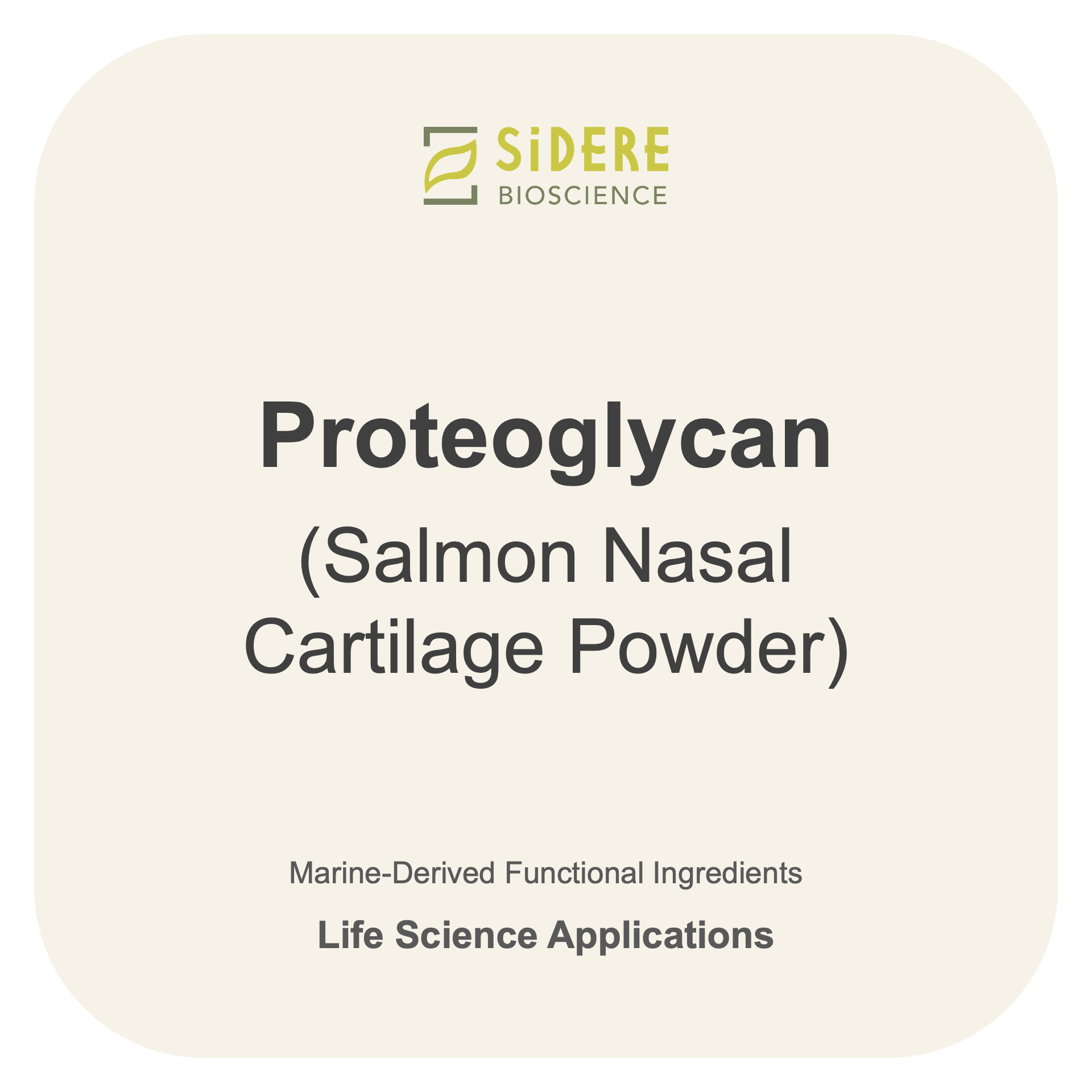 Proteoglycan – Sidere Bioscience Limited
